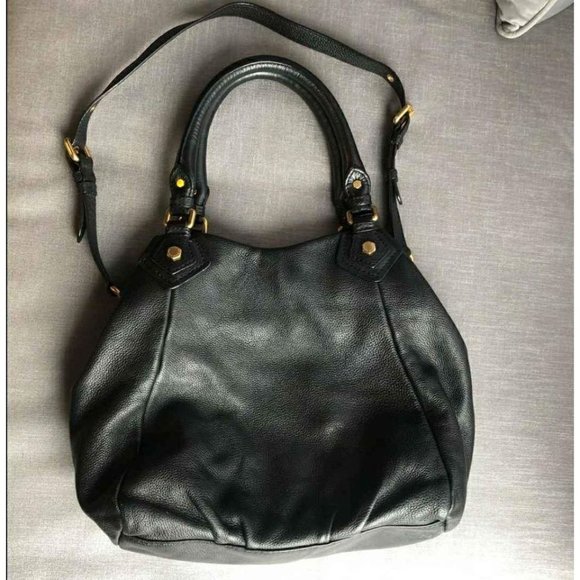 Marc Jacobs | Bags | Marc Jacobs Francesca Extra Large Black Hobo Tote ...